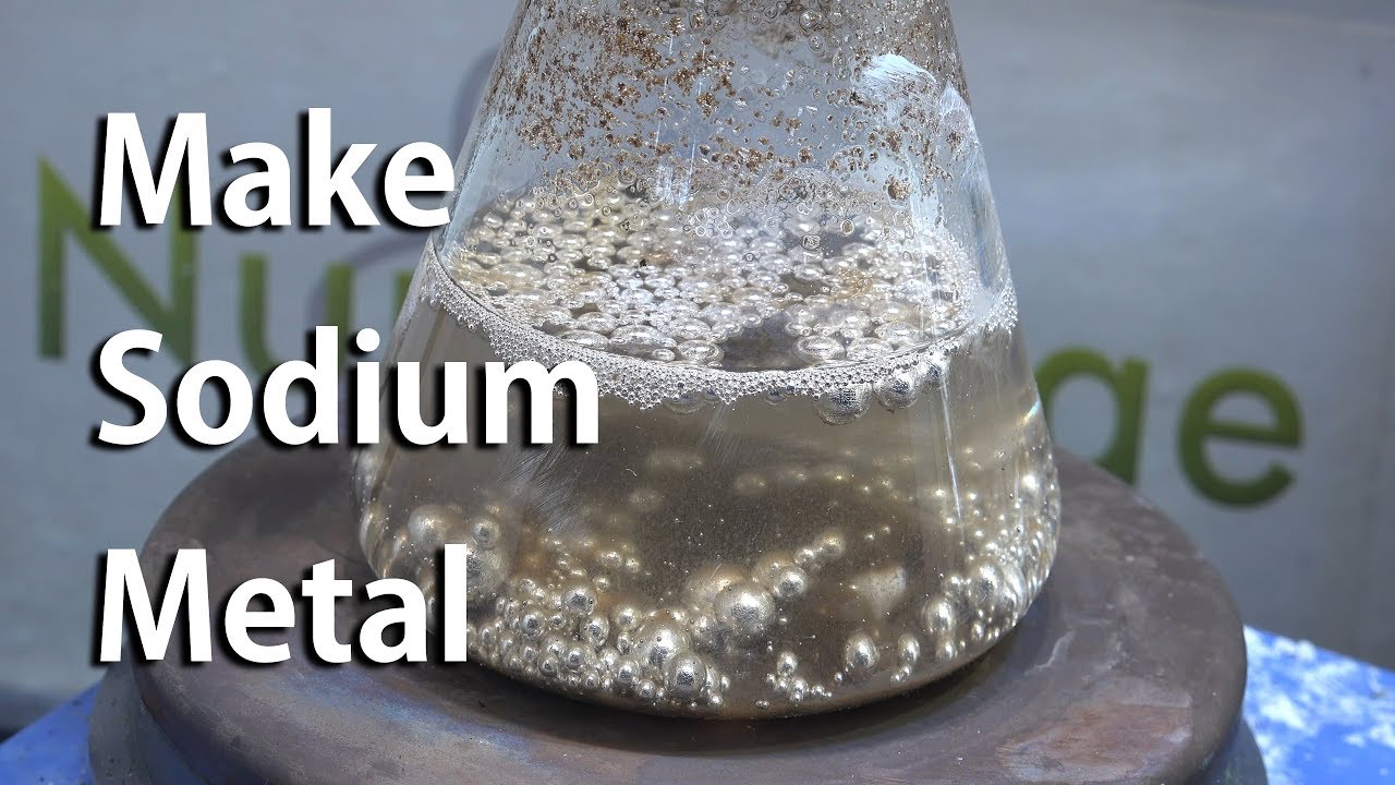 Make Sodium Metal with Menthol (and a bunch of other stuff...)
