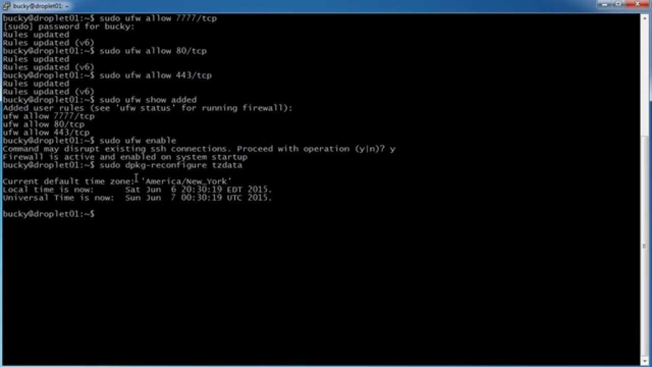 Computer Networking Tutorial - 31 - Setting up a Firewall
