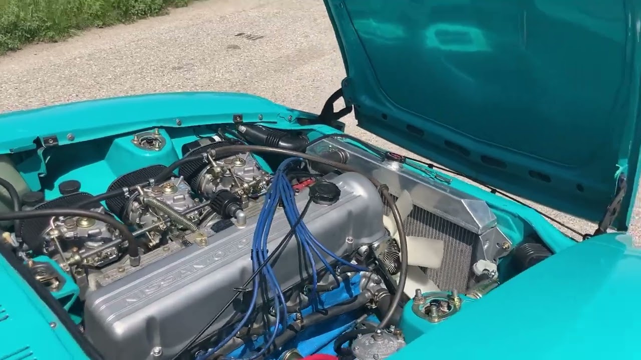 1972 Datsun 240Z Engine Bay Tour