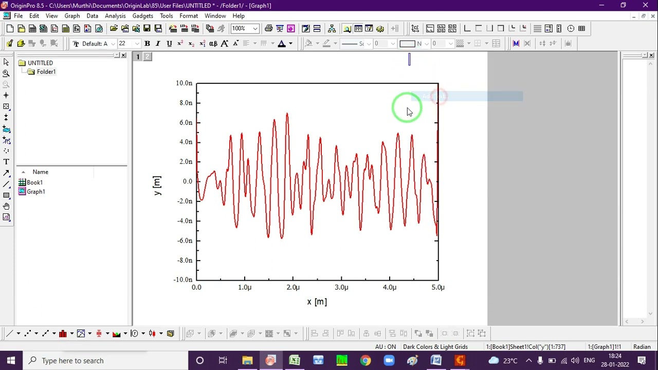 Thin film Surface Roughness analysis by Gwyddion software using AFM image file