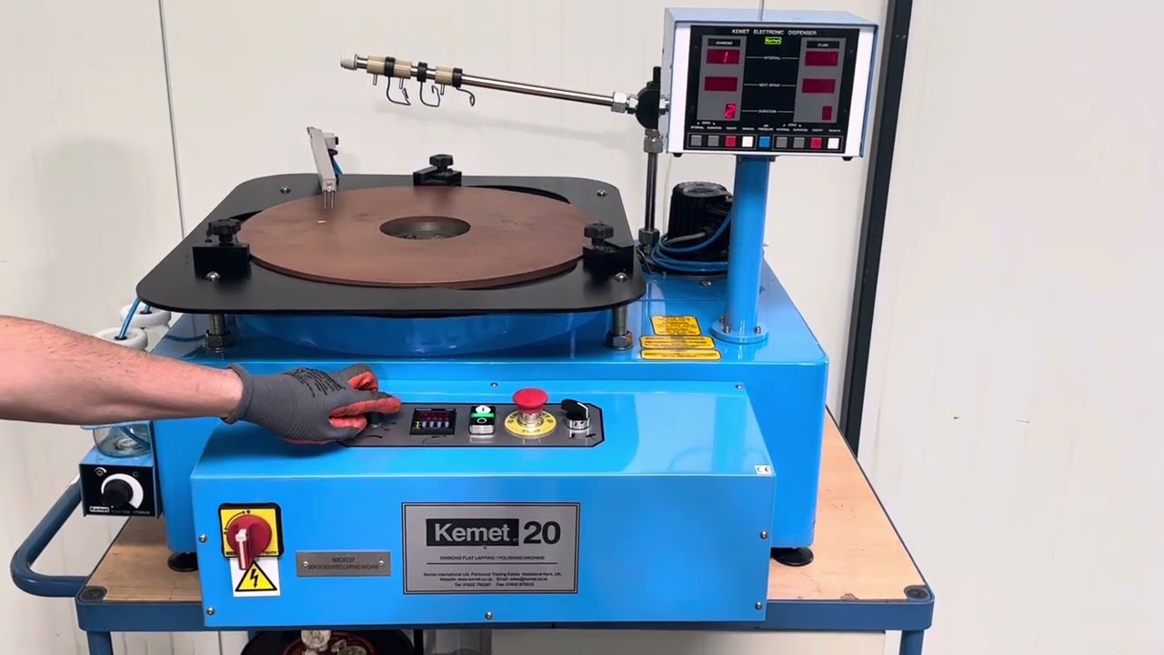 Kemet Lappmaster 20” super finish finishing lapping MACH4METAL 7679
