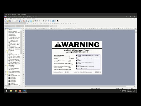 Arc Flash Labels with FacilityWare