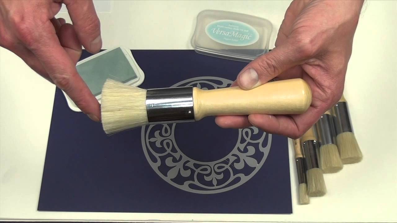 Stipple Brushes from IMAGINE Crafts