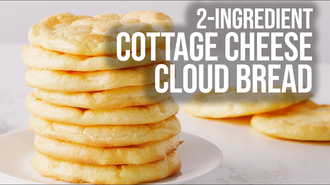 2-Ingredient Cottage Cheese Cloud Bread
