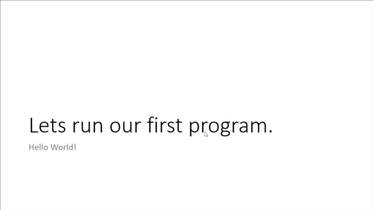 Java, Eclipse IDE, and a basic console program.