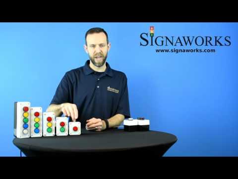 LED Pilot Light Enclosures - 22mm - AKPL Assemblies - Signaworks