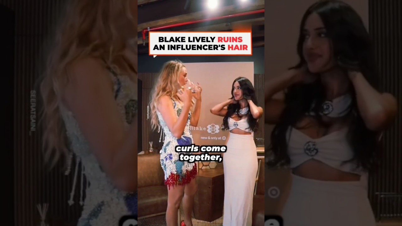#BlakeLively was advertising her hair products during the controversy #colette #cecile #jillzarin