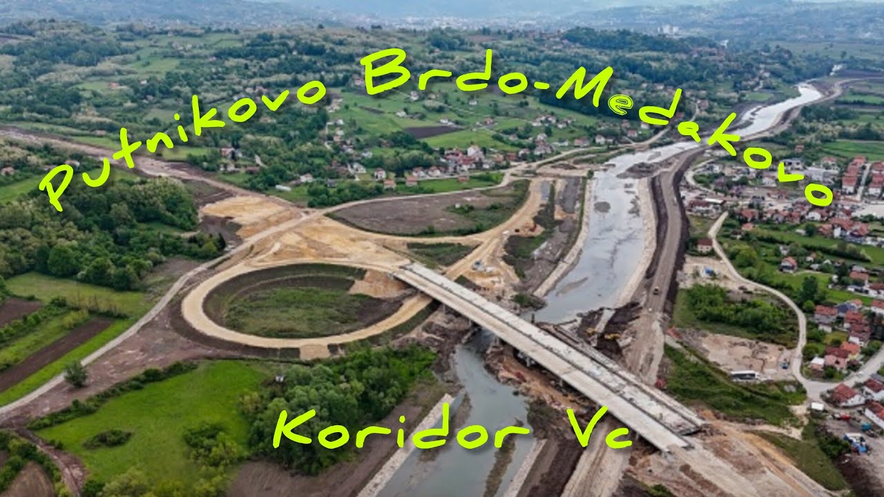 Koridor Vc: Izmješta se tok rijeke radi izgradnje autoceste - Jabuka.tv