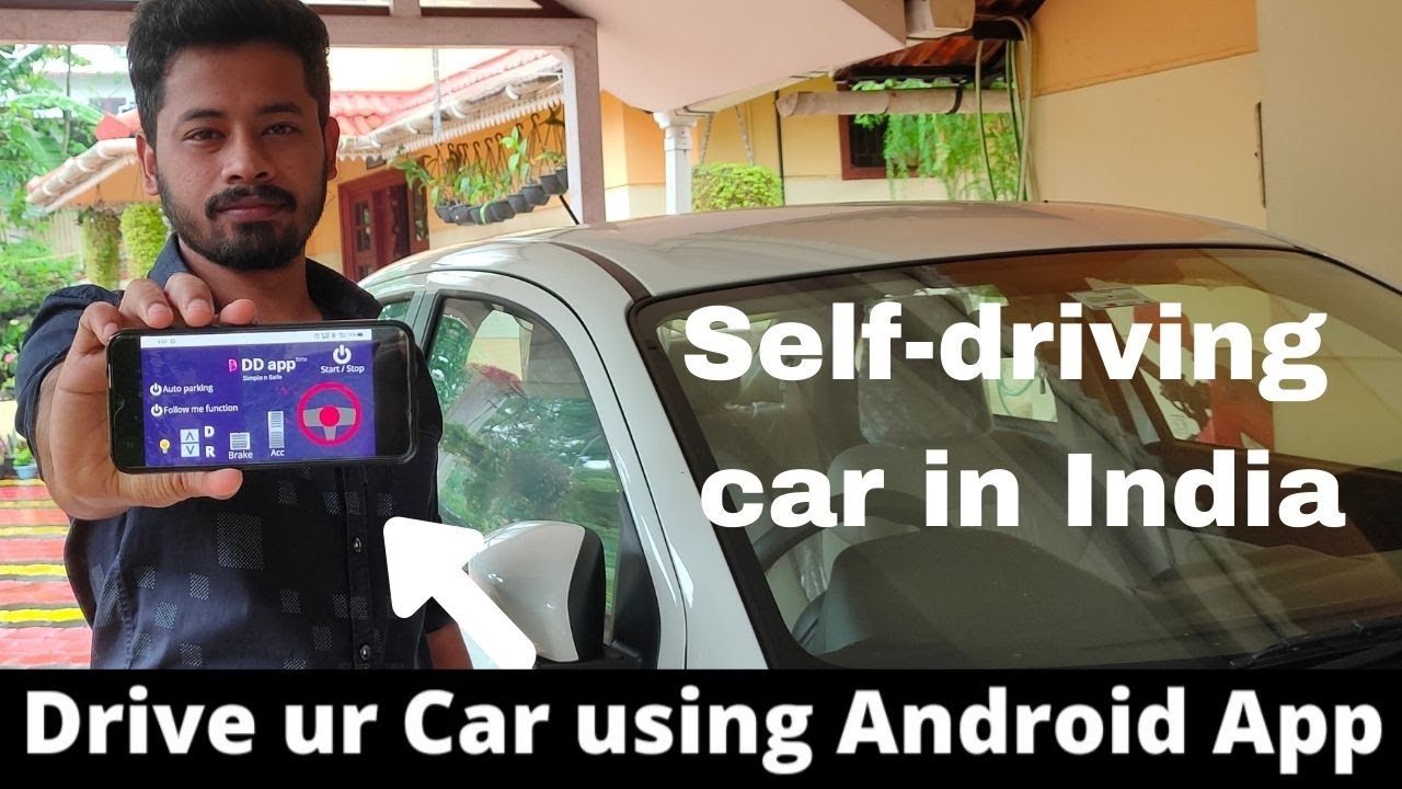 Self driving car in india (malayalam) DIY