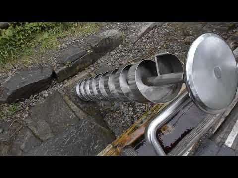 Archimedes Screw Water Pump