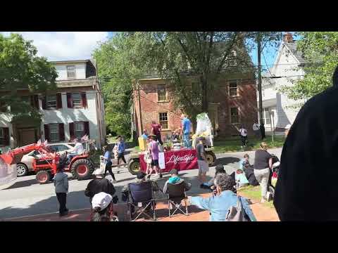 Chestertown Tea Party Festival Kubota Tractor Pulling Trailer May 2025