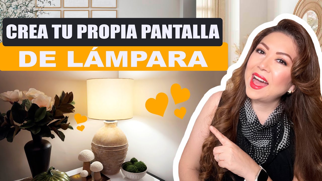 DIY LAMP SHADE TO DECORATE YOUR HOME 🏠 A BEAUTIFUL CRAFT TO COMPLEMENT YOUR LAMP. ✅