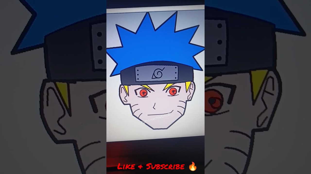 Draw Naruto Using Python Turtle Graphics🔥🔥// Python Programming 🔥