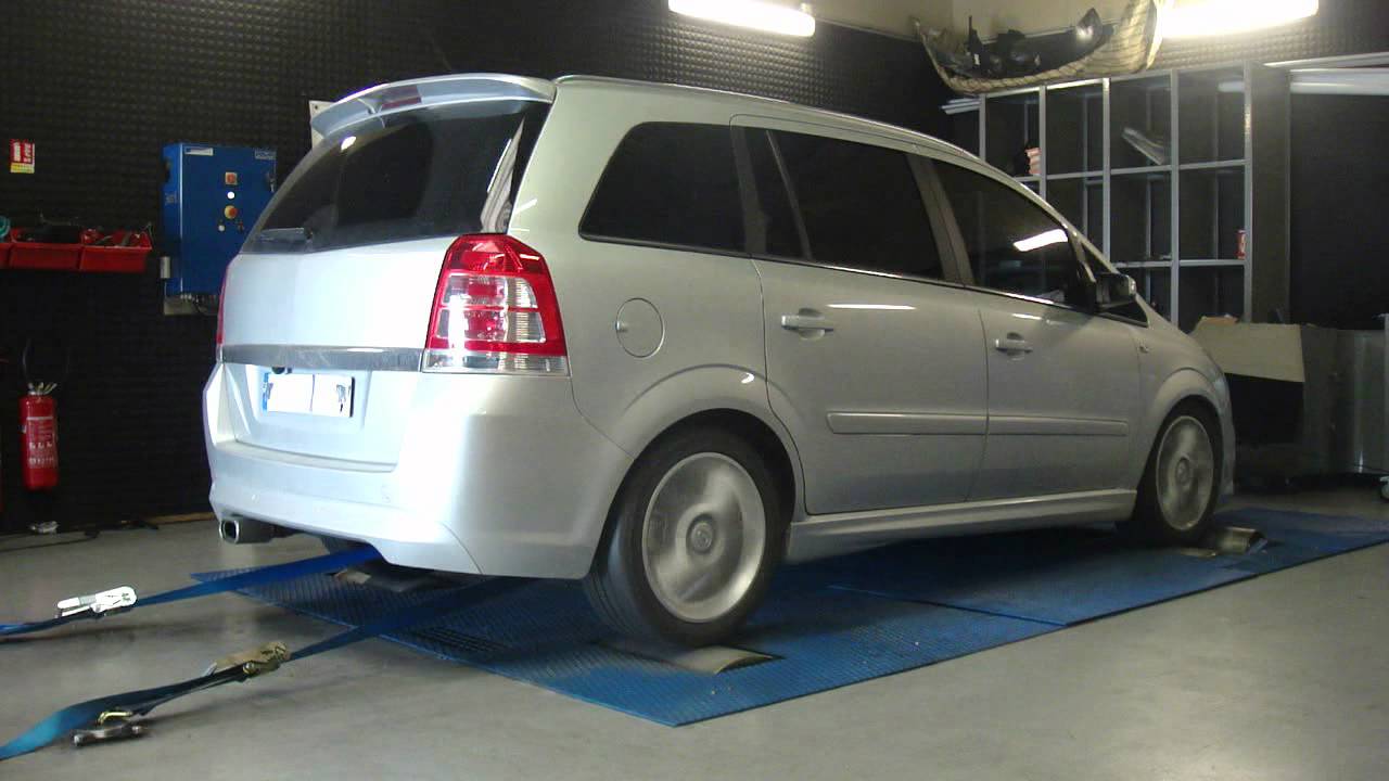 Opel Zafira cdti 125cv @ 164cv reprogrammation moteur dyno digiservices