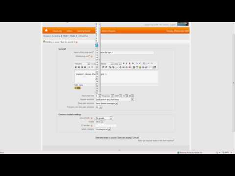 How to setup a chat room