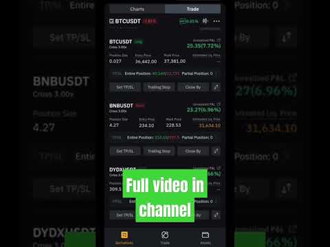 how to take profits daily trading crypto #crypto #binance #bybit #futures