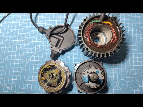 Nidec QDD motor disassembly