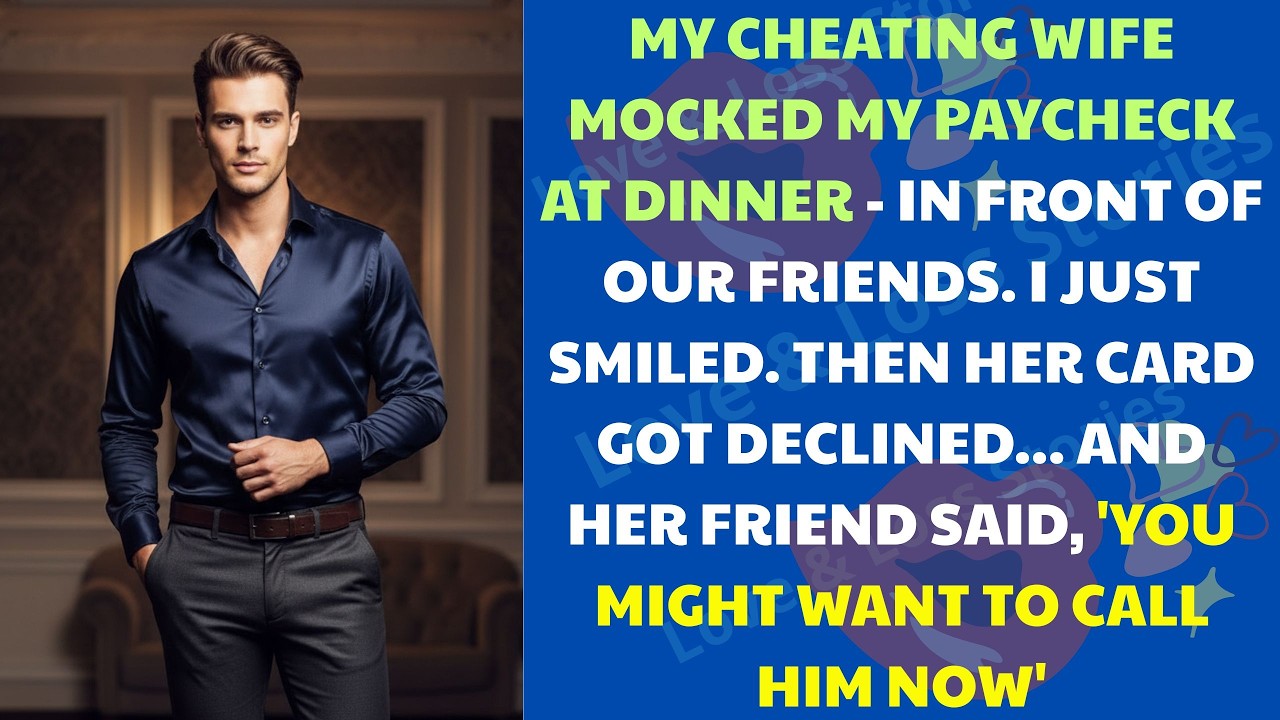 My Cheating Wife Mocked My Paycheck At Dinner   In Front Of Our Friends   Betrayal Reddit Story