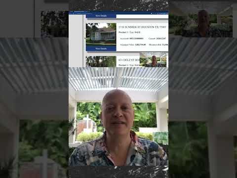 How to Get a Tax Deed Sale List in Harris County, Texas (Easy!) #taxsale #foreclosures