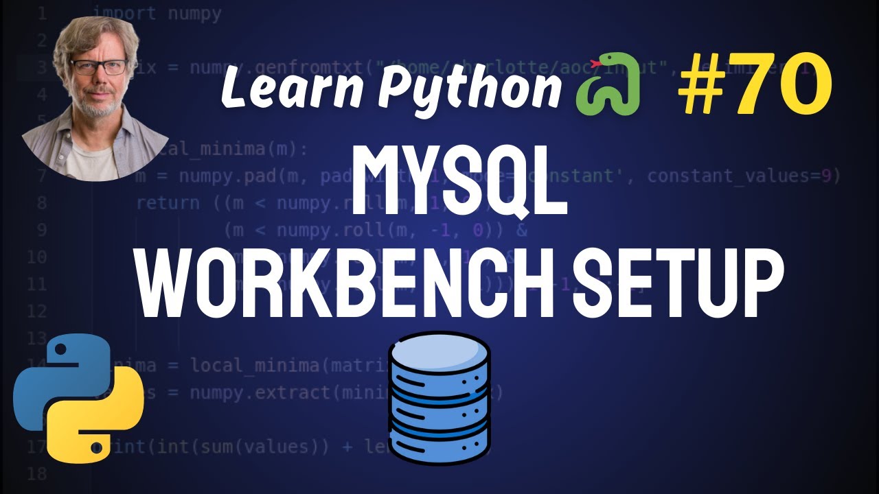 MySQL Workbench Setup | Python Database Connection - Python Full Course 🐍 2024