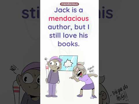 Word of the Day: mendacious #sollyinfusion