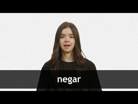 How to pronounce NEGAR in European Spanish
