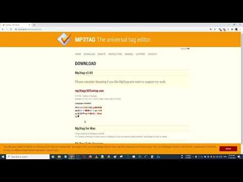 How to install MP3Tag Editor free version | how to change all mp3 tags in one click multiple files