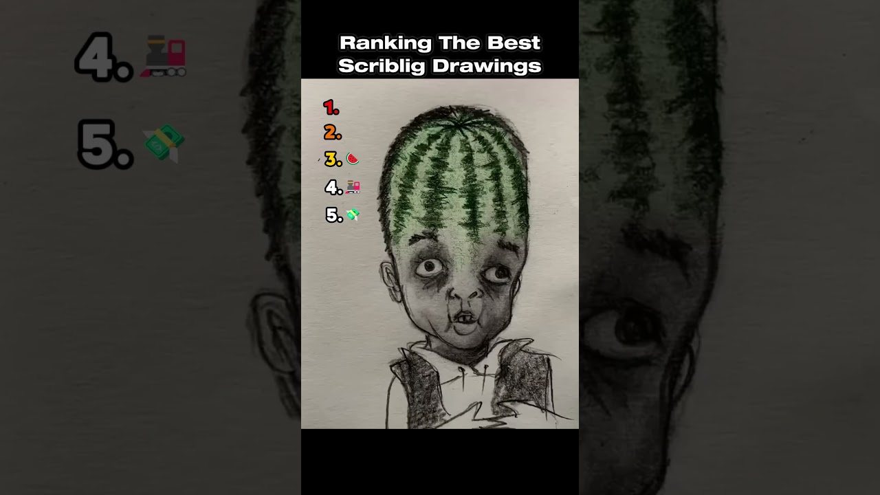 Ranking The Best Scriblig Drawings (Part 4) #ranking #funny #drawing