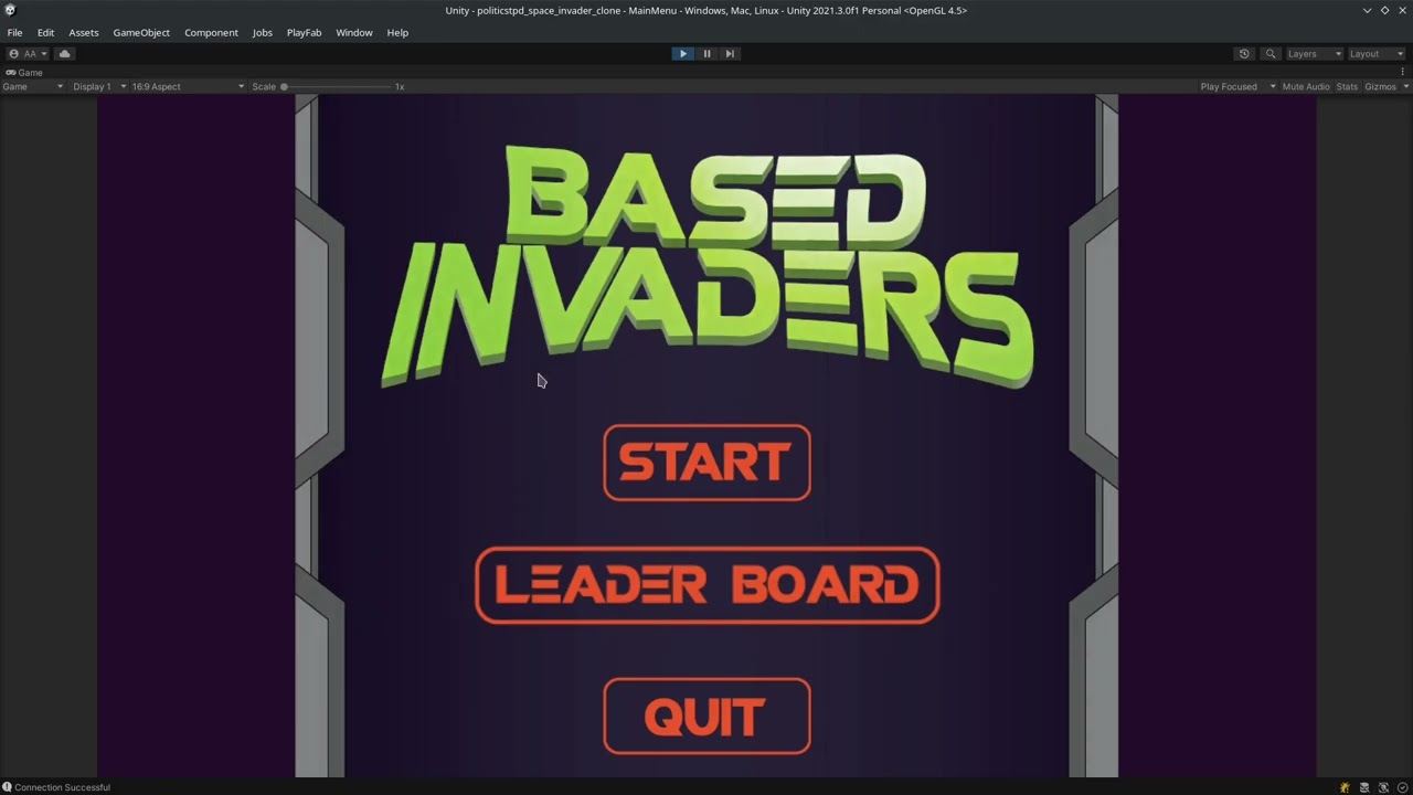 Space Invaders In Unity With Multiplayer