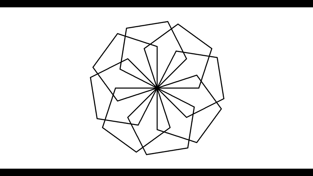 How to draw a flower in Python Turtle Graphics