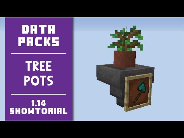 Planters Pots Minecraft Data Pack