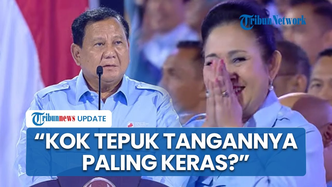 Sapa Titiek Soeharto di Acara GSN, Prabowo: Kok Tepuk Tangannya Paling Keras, Maksudnya Apa ...