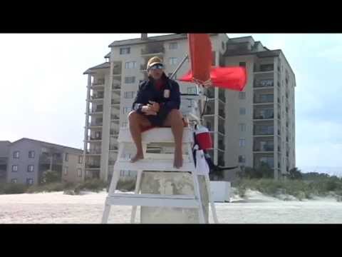 NMB lifeguards issue red flag to alert beach-goers