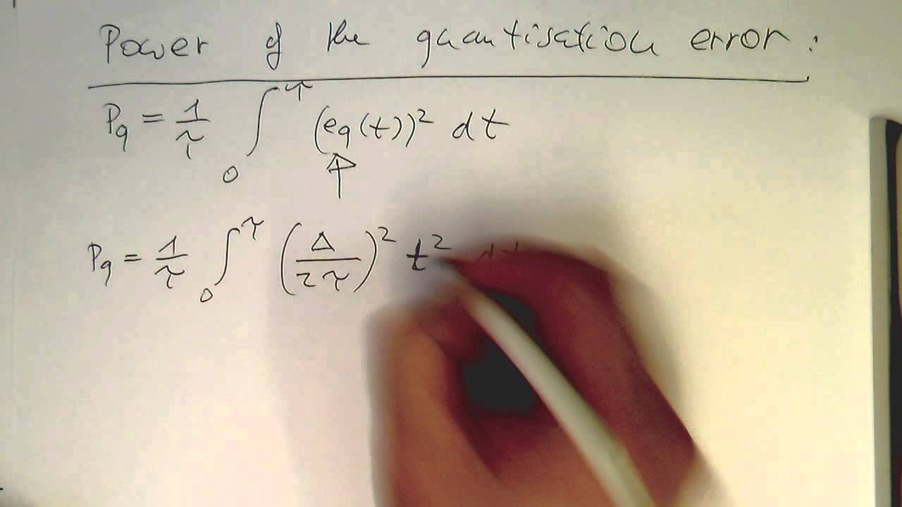 DSP introduction - quantisation error (#008)