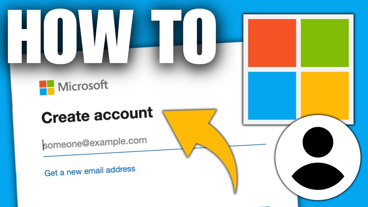 How To Create Microsoft Account (PC & Laptop)