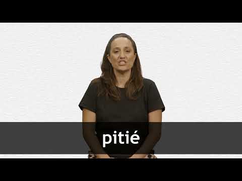 English Translation of “PITIÉ” | Collins French-English Dictionary