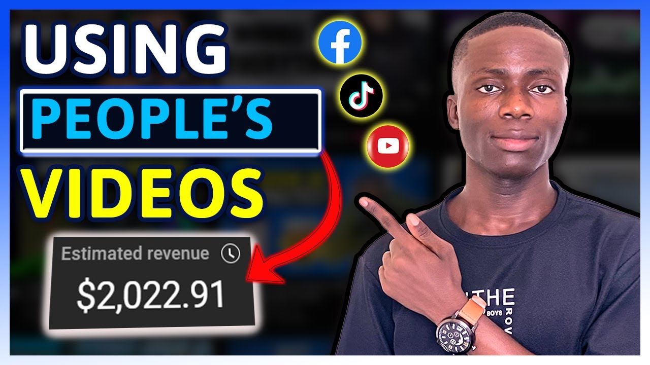How I Make Money Using Other People’s Content (Legally) | 2 Simple Methods