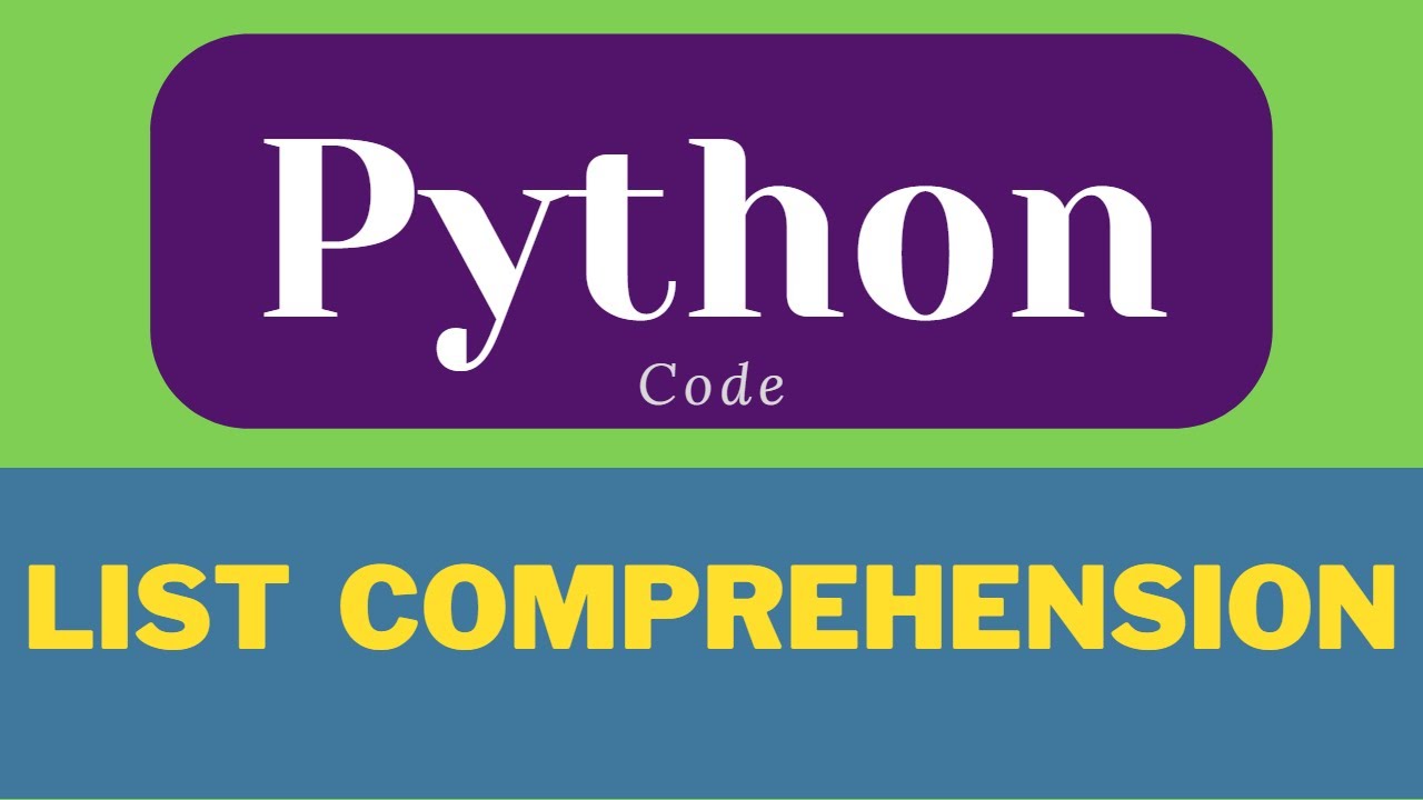 list comprehension | List in Python |  | Python  List | Python tutorial | #shorts  #python #ytshorts