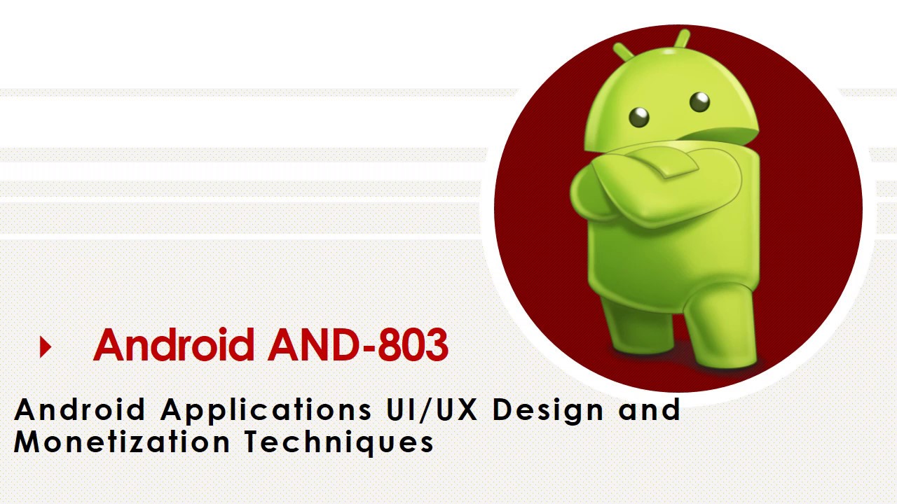 Android Application Engineer AND-803 Examcollection Questions