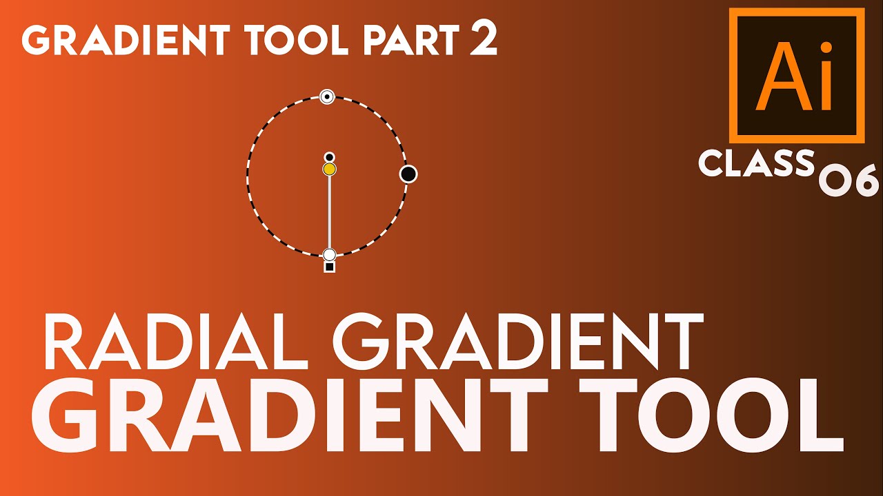 Illustrator Radial Gradient Tutorial for Beginners [ENG]
