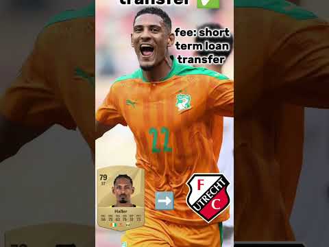 Confirmed transfer Sebastian Haller from borussia Dortmund to FC Utrecht #haller #borussiadortmund