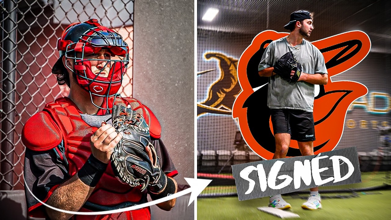From D1 Catcher To Mid 90s Pitcher And Signed | Jason Shockley