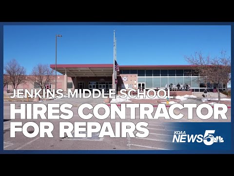 Colorado Springs School District 11 has hired a contractor to fix Jenkins Middle School