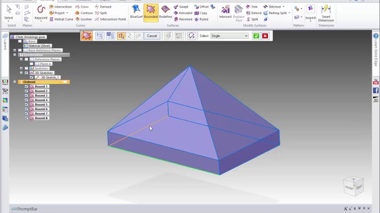 Part to sheet metal