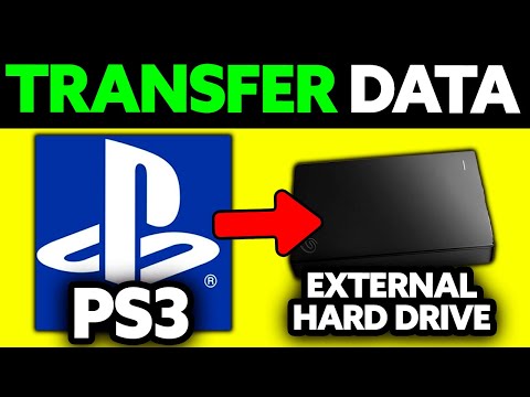 How To Transfer Data From PS3 To External Hard Drive (2025) - Step by Step