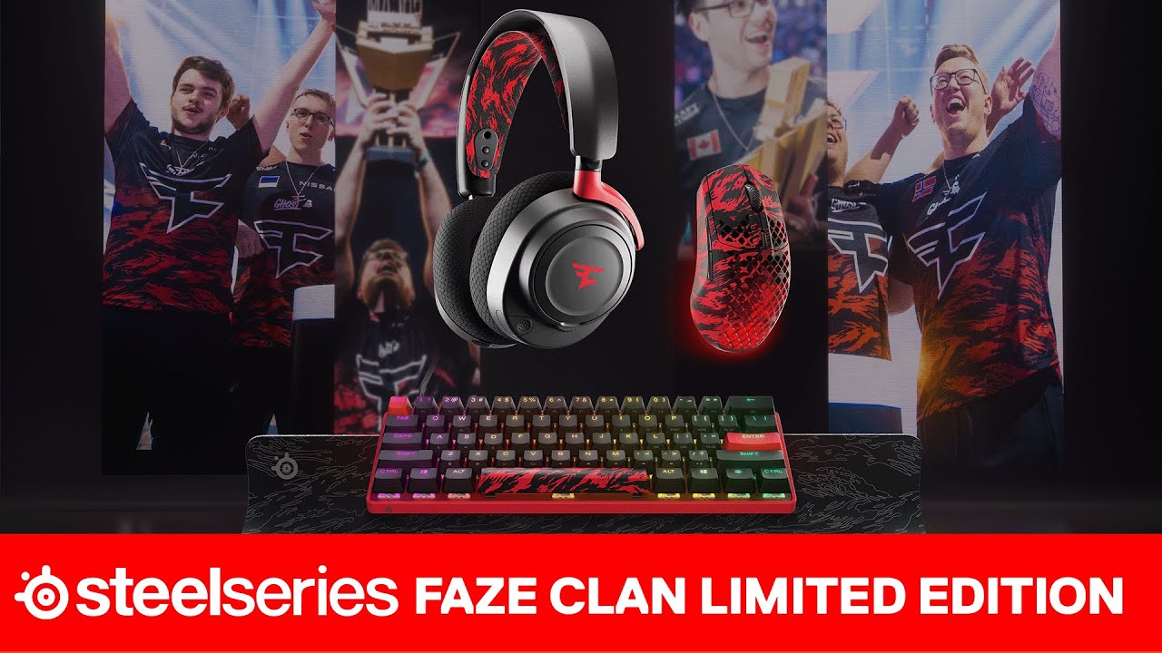 FaZe x SteelSeries - Limited Edition Collection
