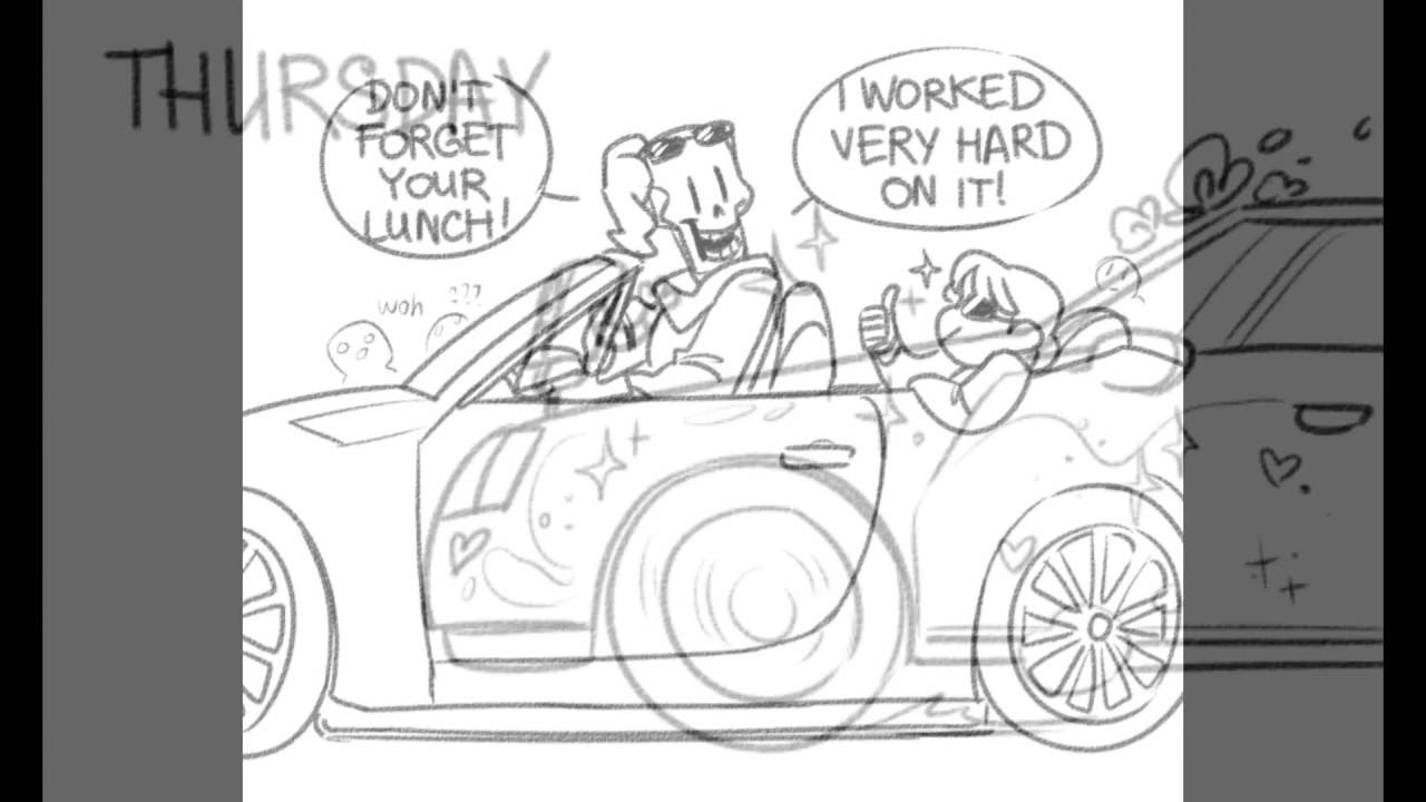 Taking Frisk to School ~ Comic Dub {Undertale}