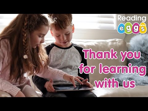 Thank you for learning with Reading Eggs! We Love Helping Kids Learn to Read.
