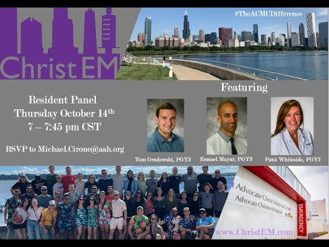 2021 Resident Panel – ACMC Emergency Medicine