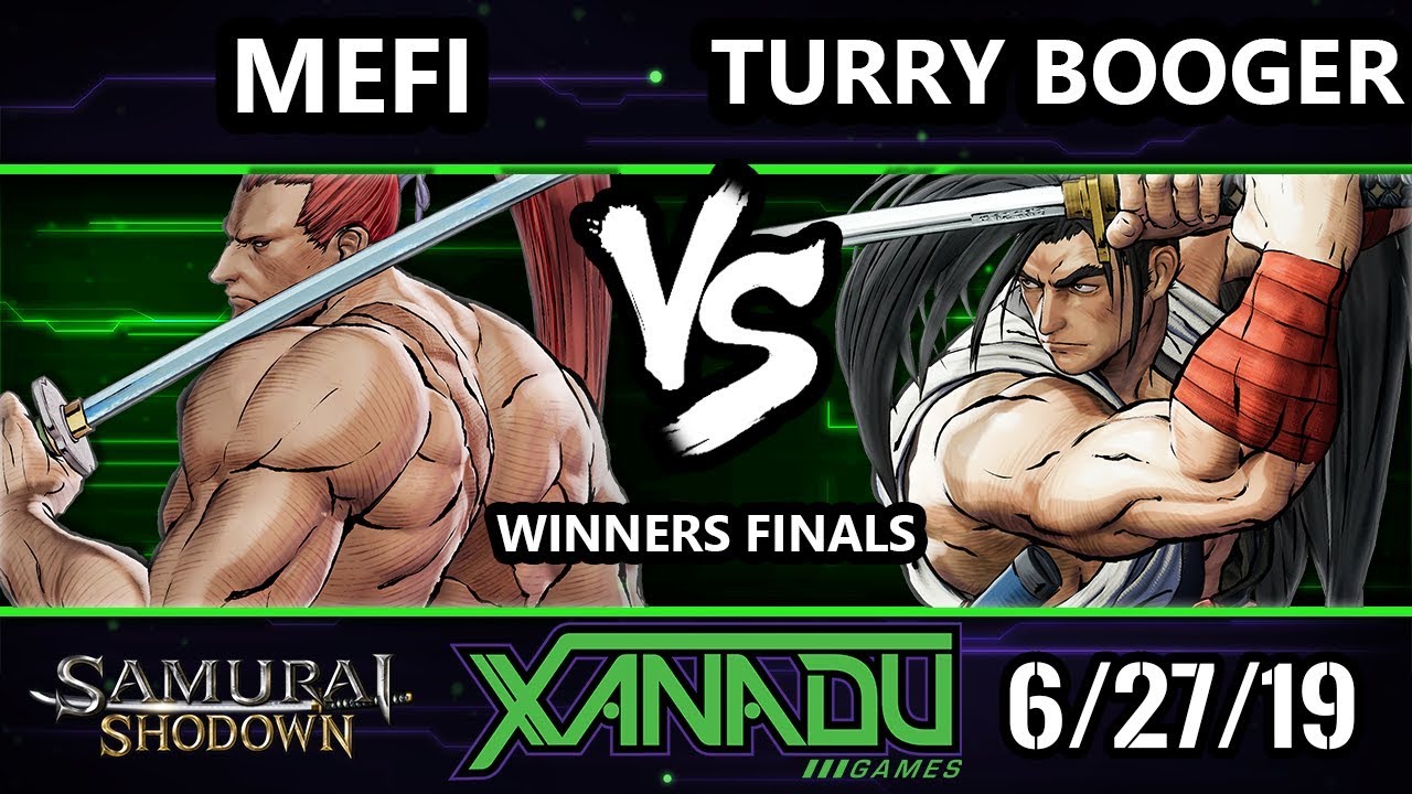 F@X 308 SamSho - Mefi (Genjuro) Vs. Turry Booger (Haohmaru) Samurai Shodown Winners Finals